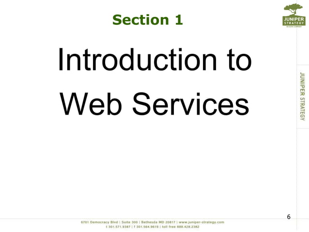 Intro to SharePoint Web Services | PPTX