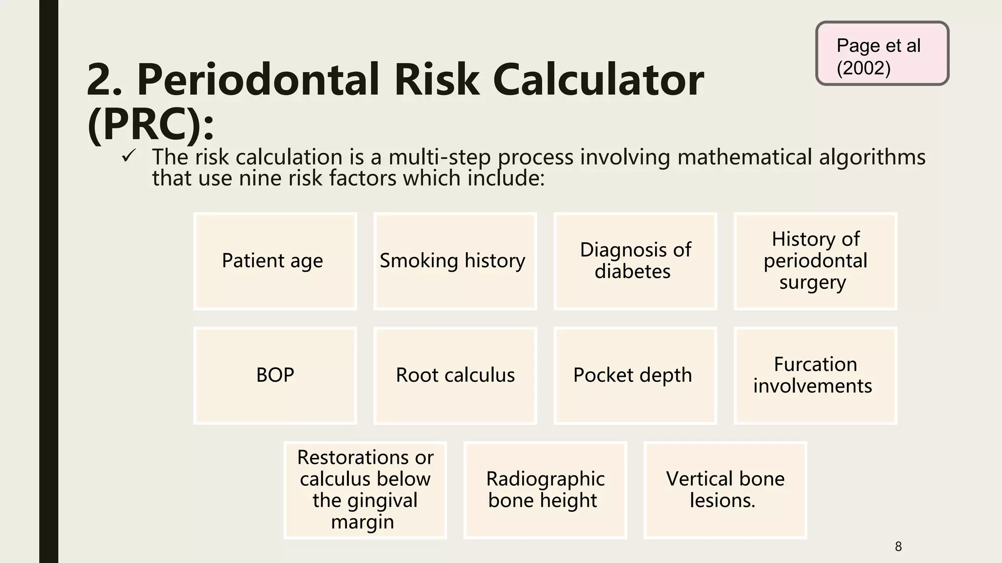 Supportive Periodontal Therapy Part 2 | PPTX