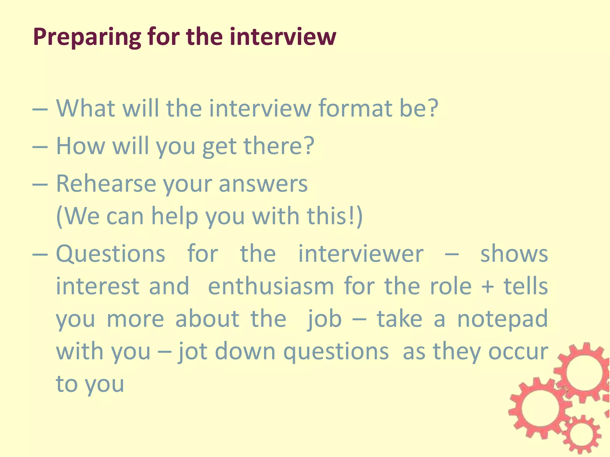 interview | PPT