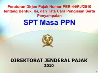 Spt masa ppn 1111 edit epoy 2 | PPT
