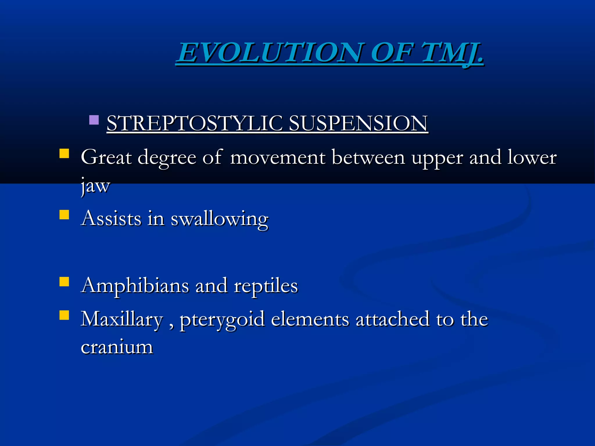 temporomandibular joint-development and anatomy | PPT