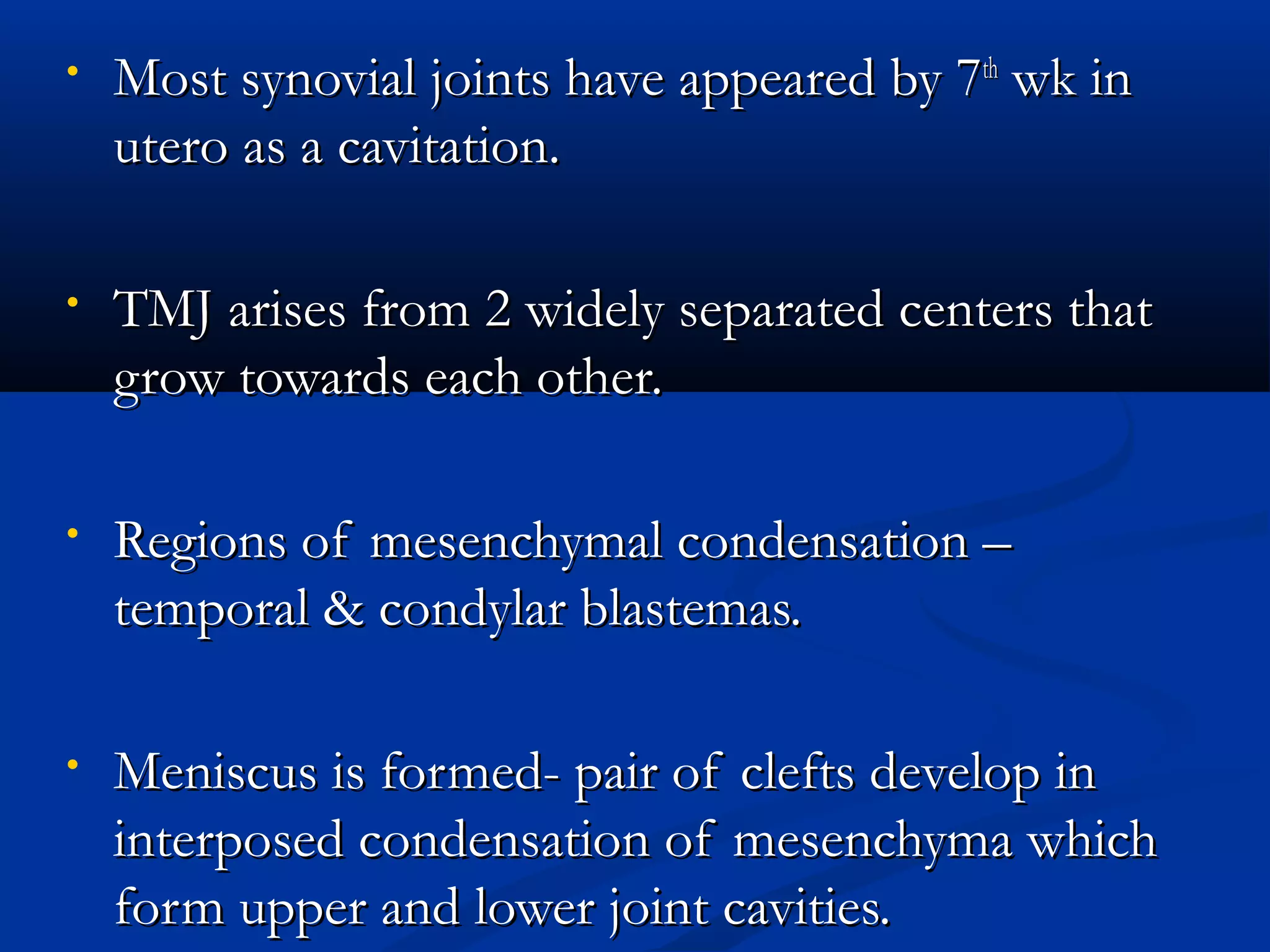 temporomandibular joint-development and anatomy | PPT