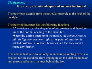 temporomandibular joint-development and anatomy | PPT