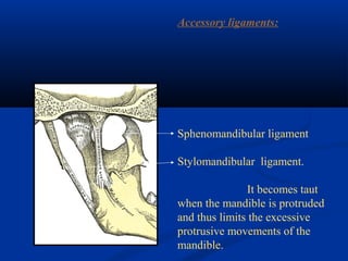temporomandibular joint-development and anatomy | PPT
