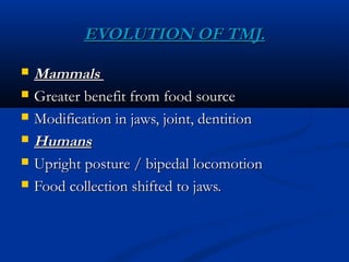 temporomandibular joint-development and anatomy | PPT