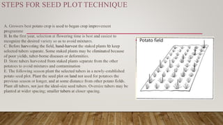 Seed plot technique.pptx | Agriculture | Industries
