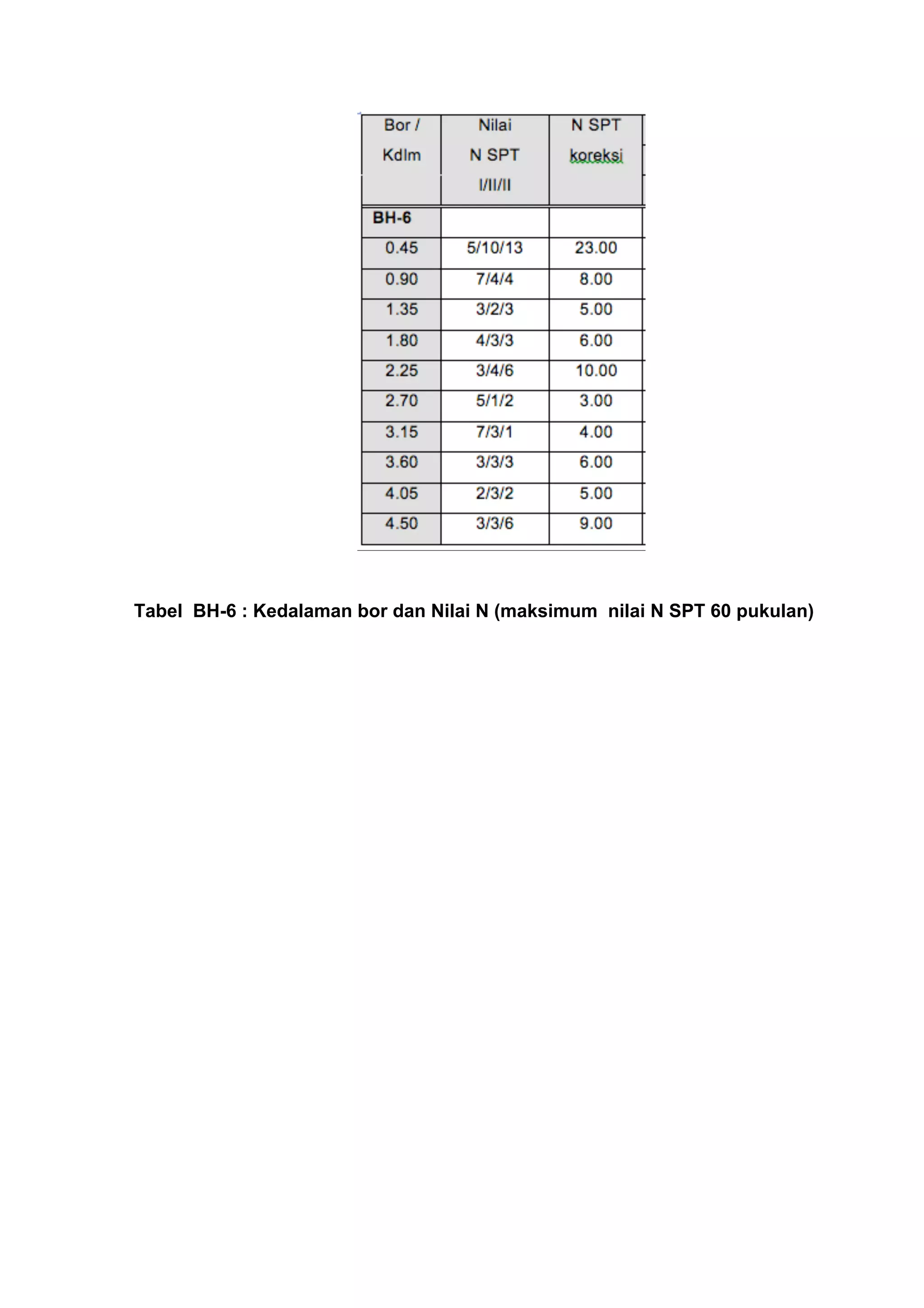 Spt test report | PDF
