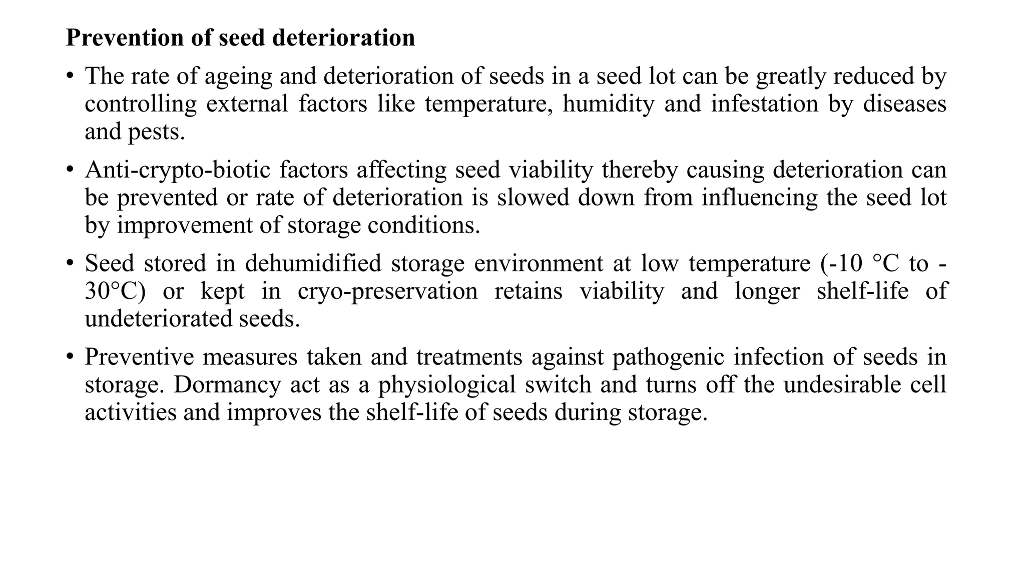 Seed Deterioration and Longevity.pptx