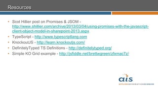 SPTypeOutGrid: Knockout + TypeScript + SharePoint 2010 = Cool Grids in ...
