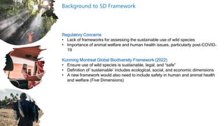 Tools for assessing the value and sustainability of species use | PPT