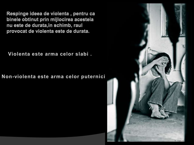 Spune stop violentei! | PPT