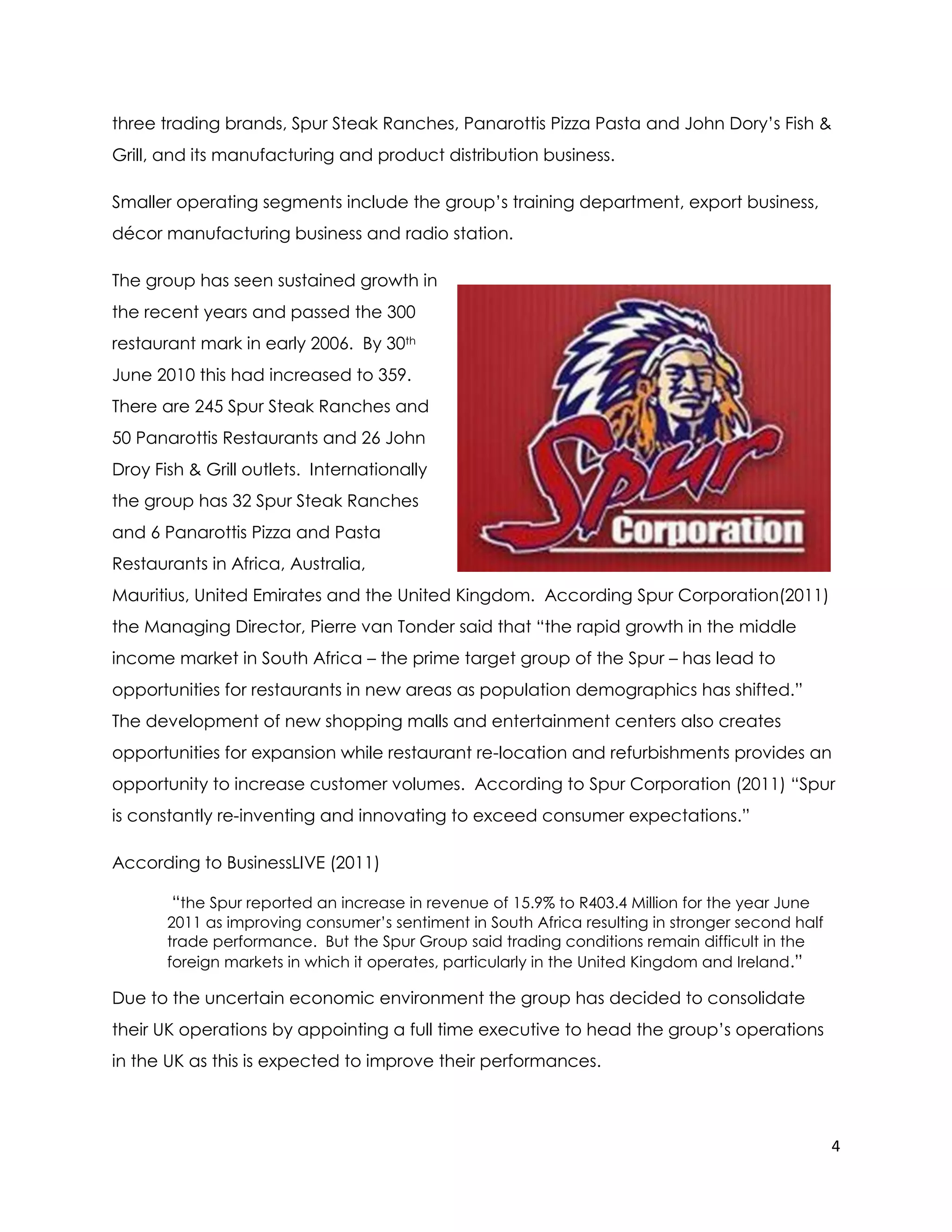 Spur Case Study | PDF