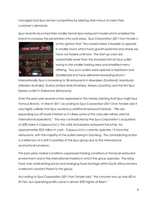 Spur Case Study | PDF
