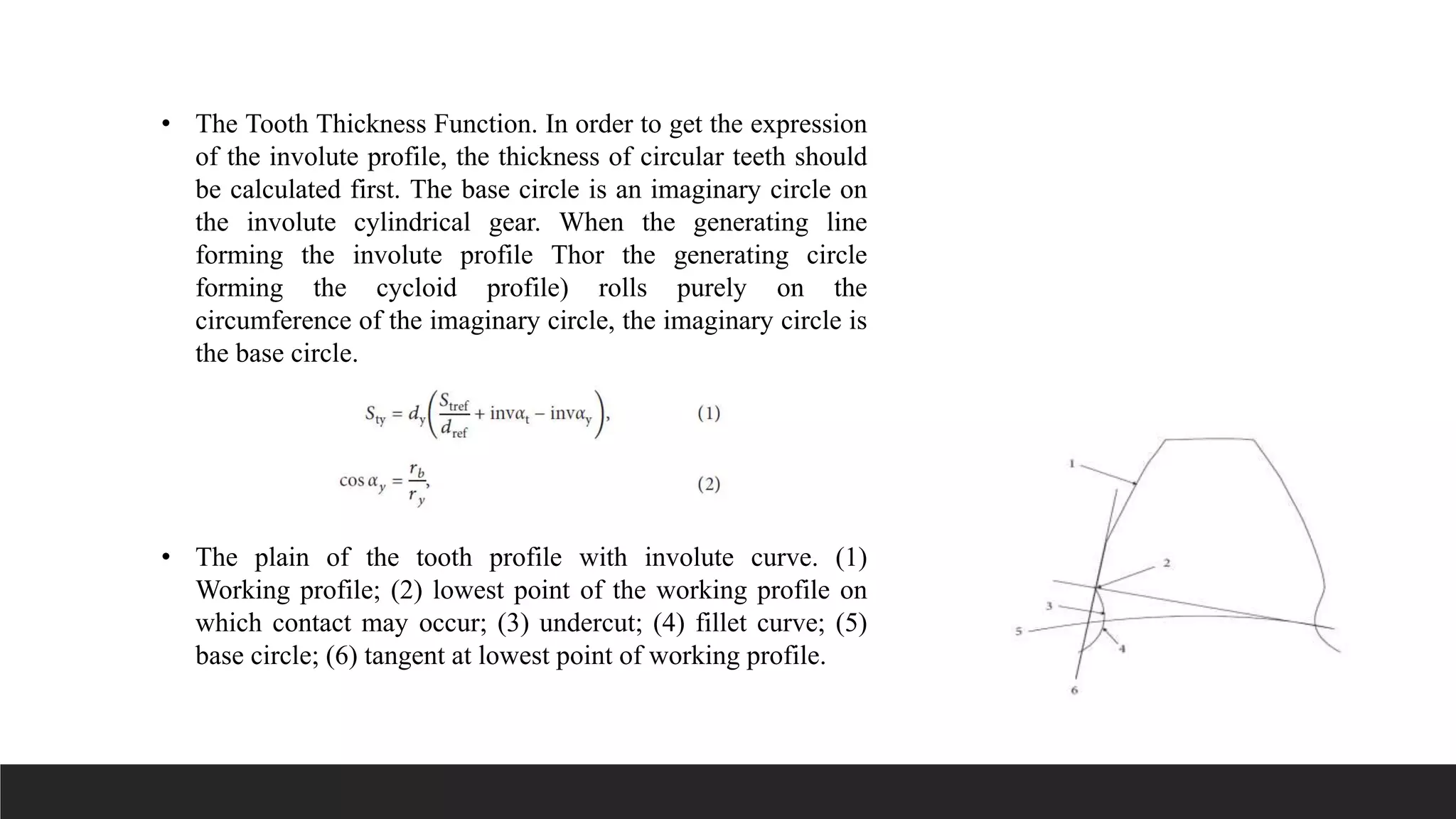 Three new models for evaluation of standard involute spur gear | Mesh ...