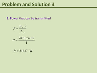 Spur gear problem and solution | PDF