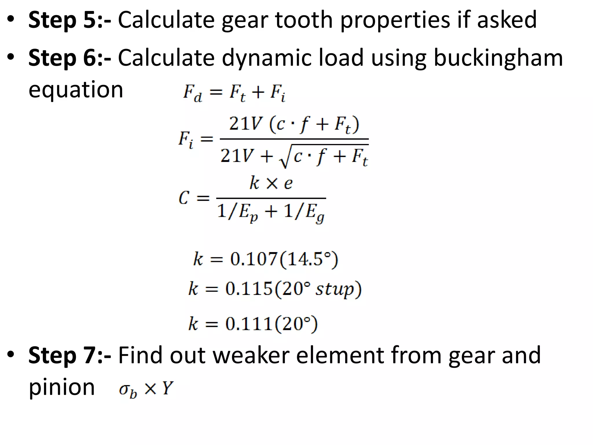 Spur gear and design of spur gear | PPTX