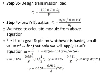 Spur gear and design of spur gear | PPTX | Physics | Science