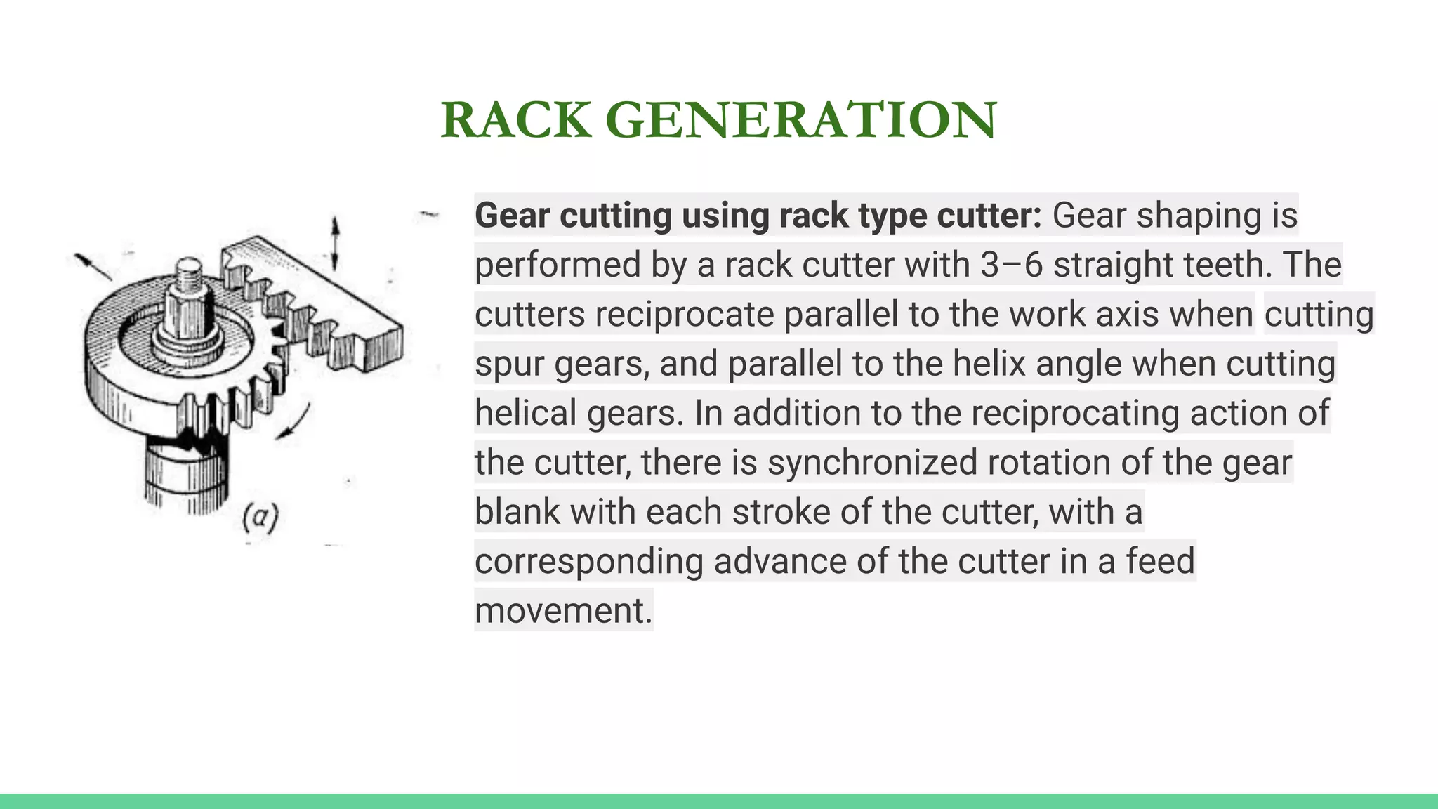 Spur gears and its manufacturing processes | PDF