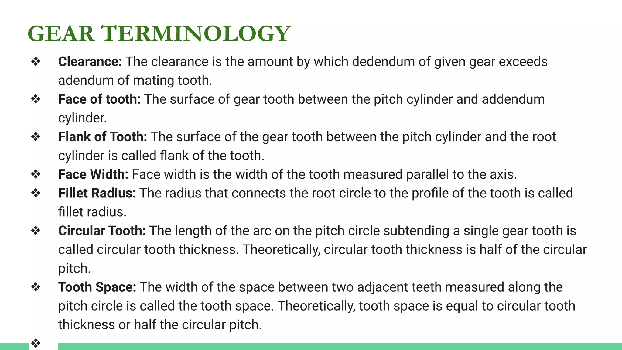 Spur gears and its manufacturing processes | PDF