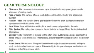 Spur gears and its manufacturing processes | PDF