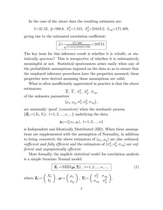 Spurious Correlation Updated Pdf