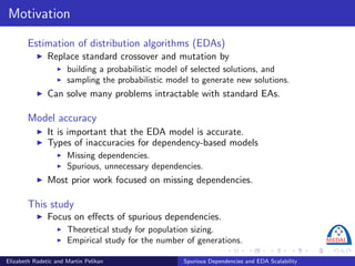 Spurious Dependencies and EDA Scalability | PPT