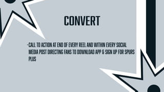 San Antonio Spurs Digital Marketing Plan | PPTX