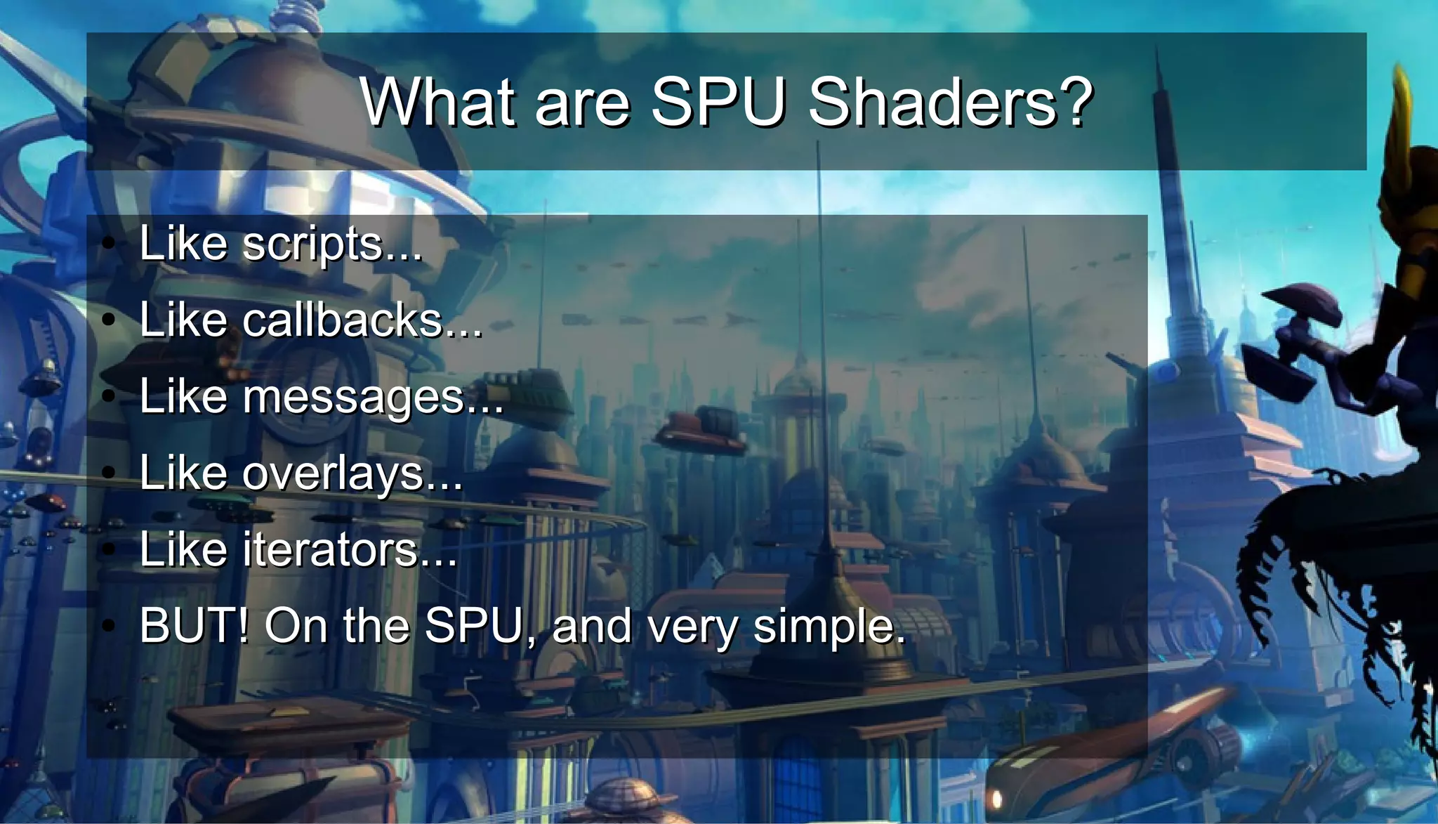 SPU Shaders | PPT