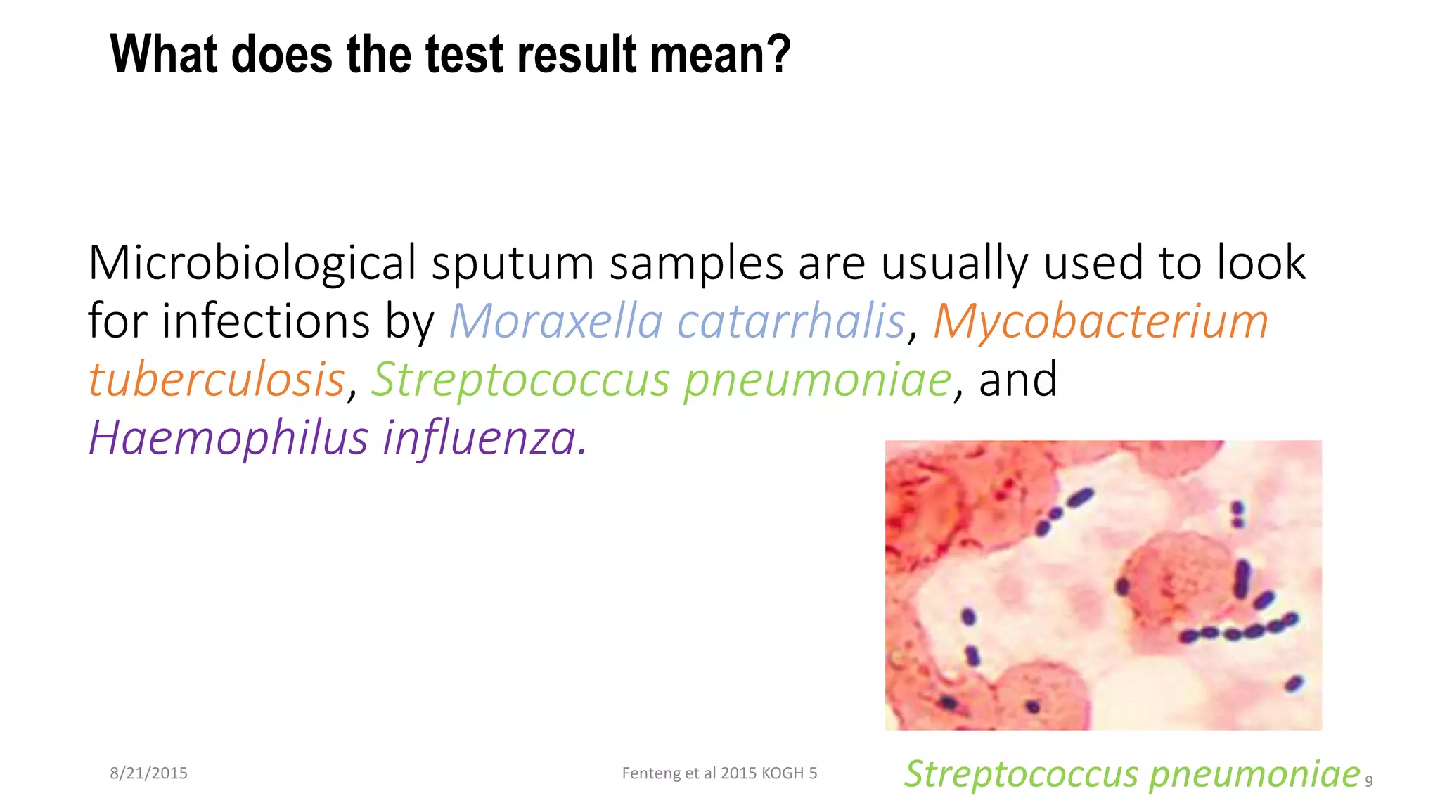 Sputum Examination and Analysis | PPTX