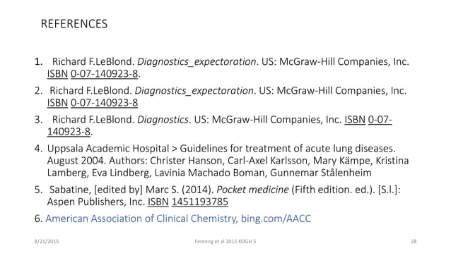 Sputum Examination and Analysis | PPTX | Lung and Respiratory Health ...