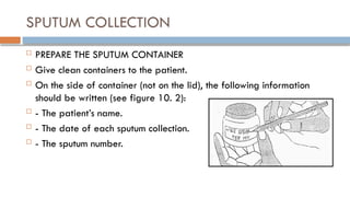 Collection and preservation of Sputum.pptx