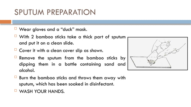 Collection and preservation of Sputum.pptx