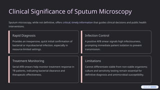 Sputum-Examination physical chemical and microscopic | PPTX
