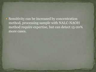 TB-Sputum AFB Test | PPTX