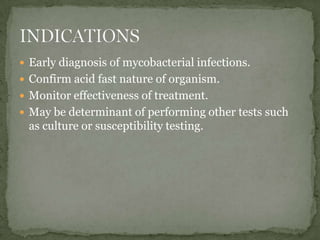 TB-Sputum AFB Test | PPTX