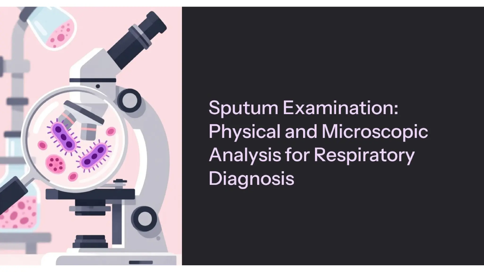 sputum analysis. types of tests to diagnose sputum nature | PPTX