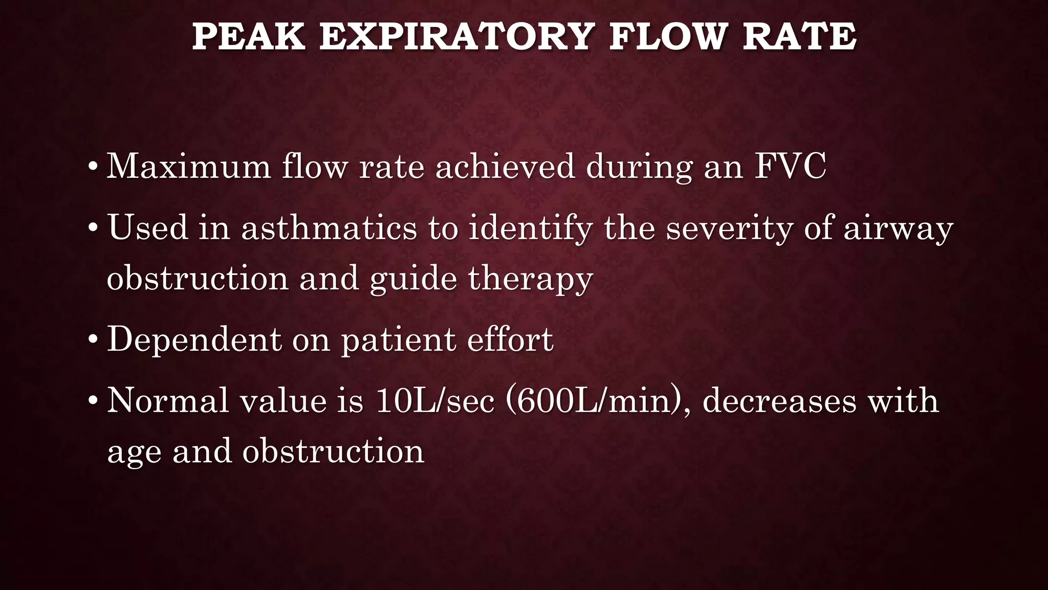 Sputum, chest x rays & spirometry | PPTX