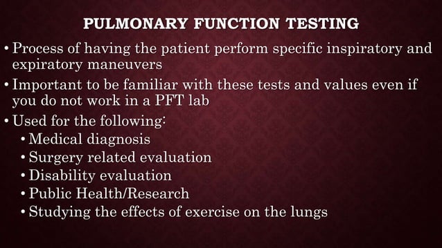 Sputum, chest x rays & spirometry | PPTX | Lung and Respiratory Health ...