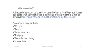 Sputum examination | PDF