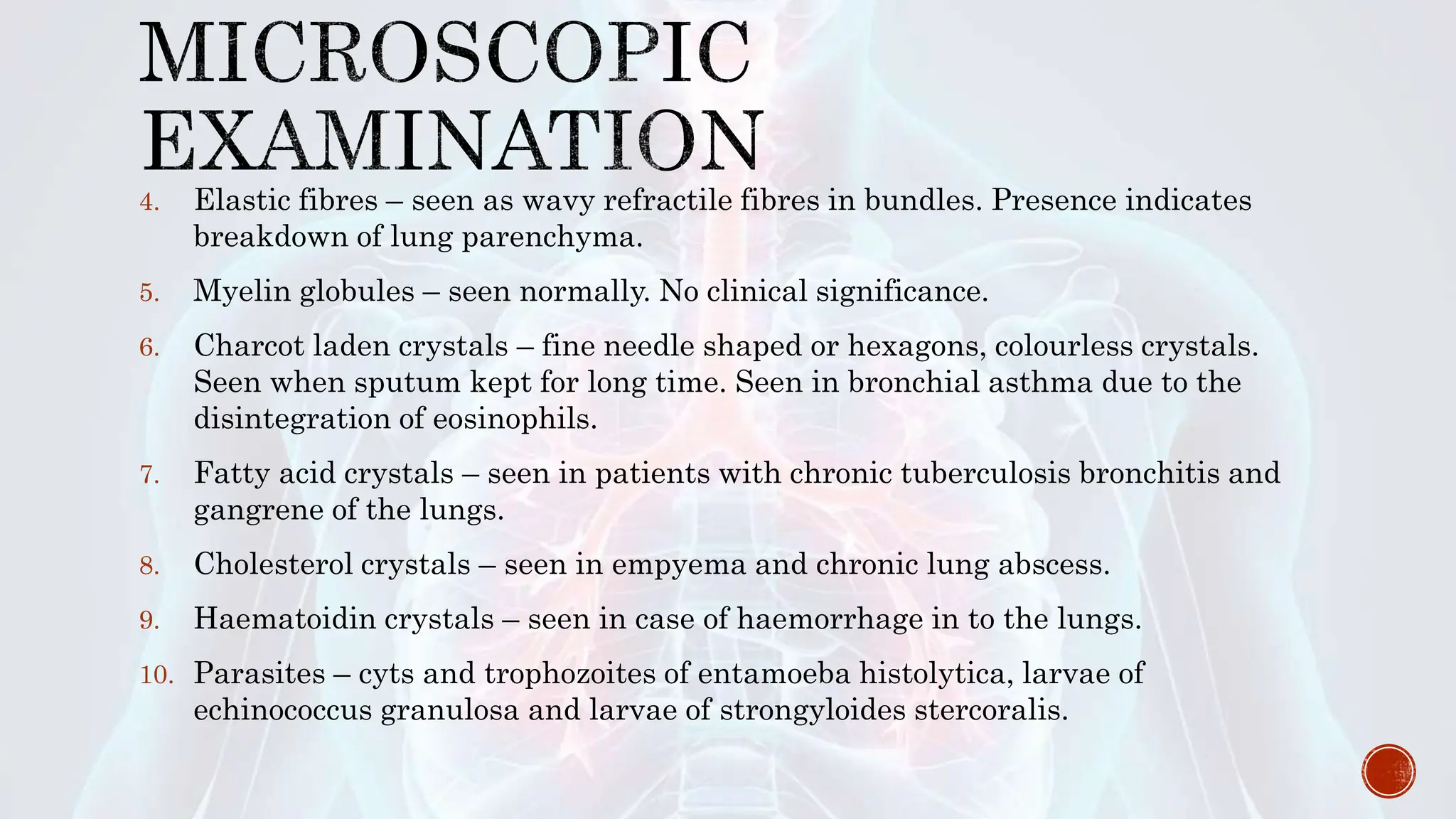 SPHYSICAL, AND MICROSCOPIC EXAMINATION OF SPUTUM | PPTX