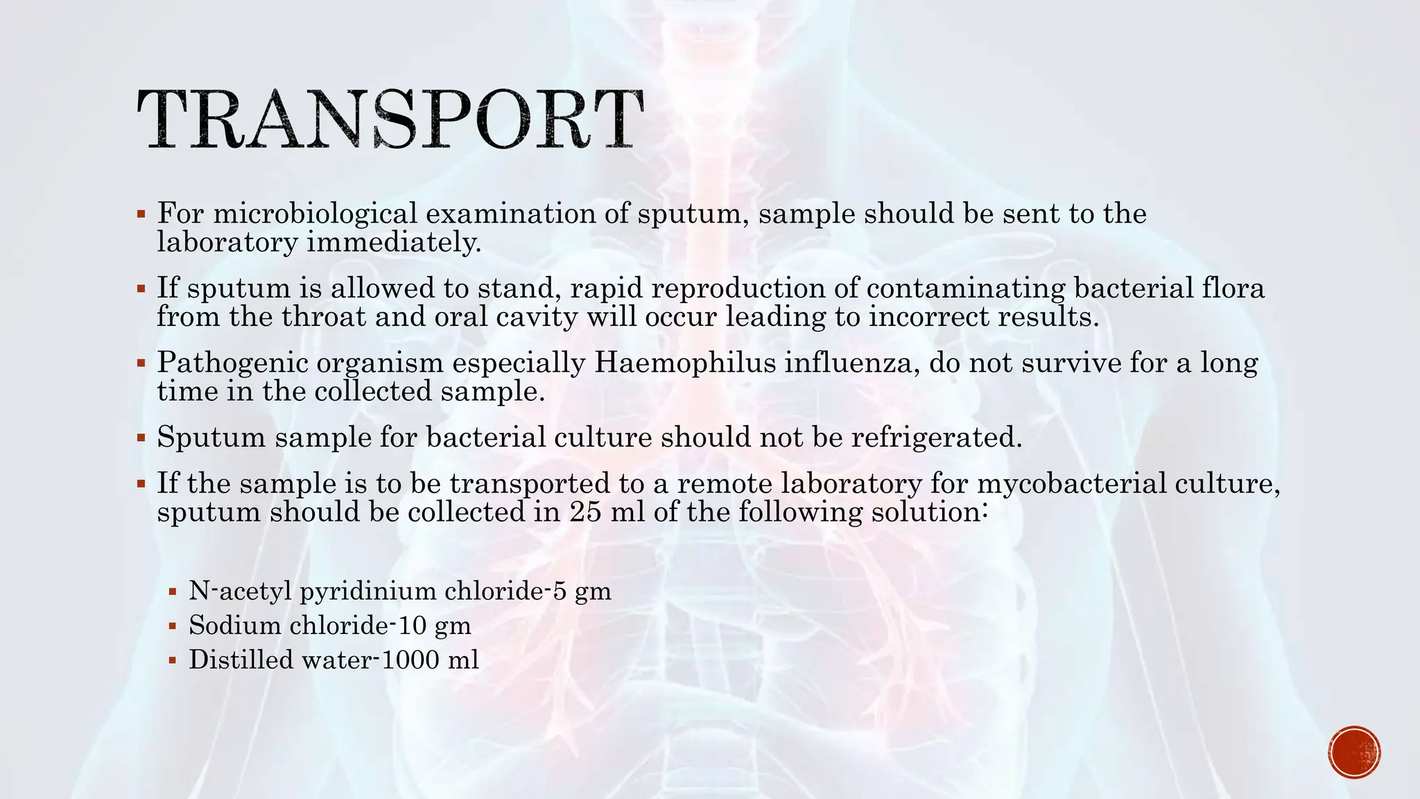 SPHYSICAL, AND MICROSCOPIC EXAMINATION OF SPUTUM | PPTX
