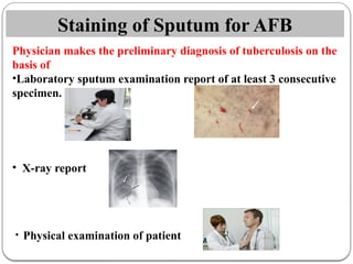 Examination of Sputum By Physical Chemical and microscopic examination ...