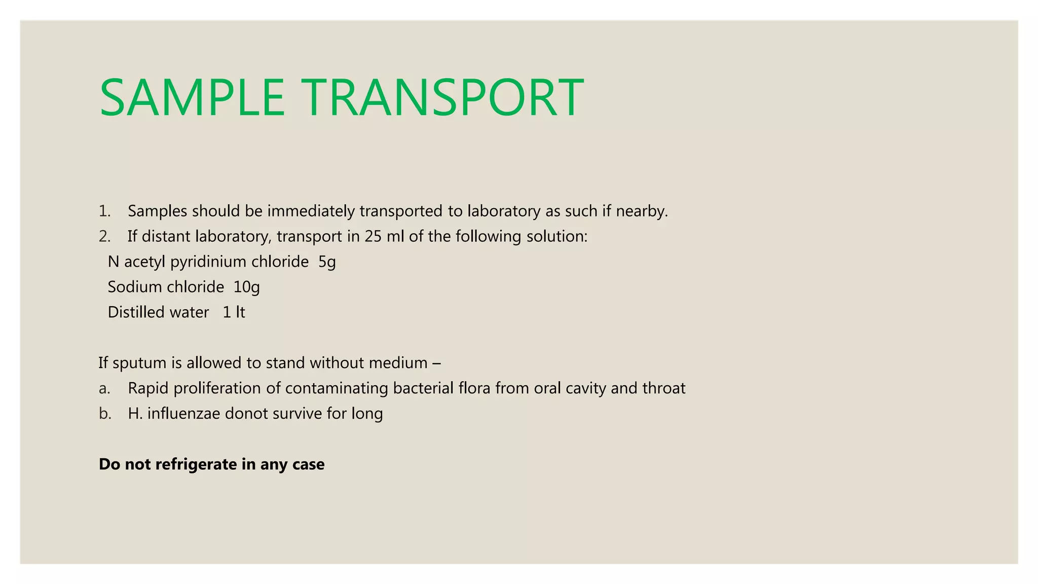Sputum examination cytology and microscopy | PPTX