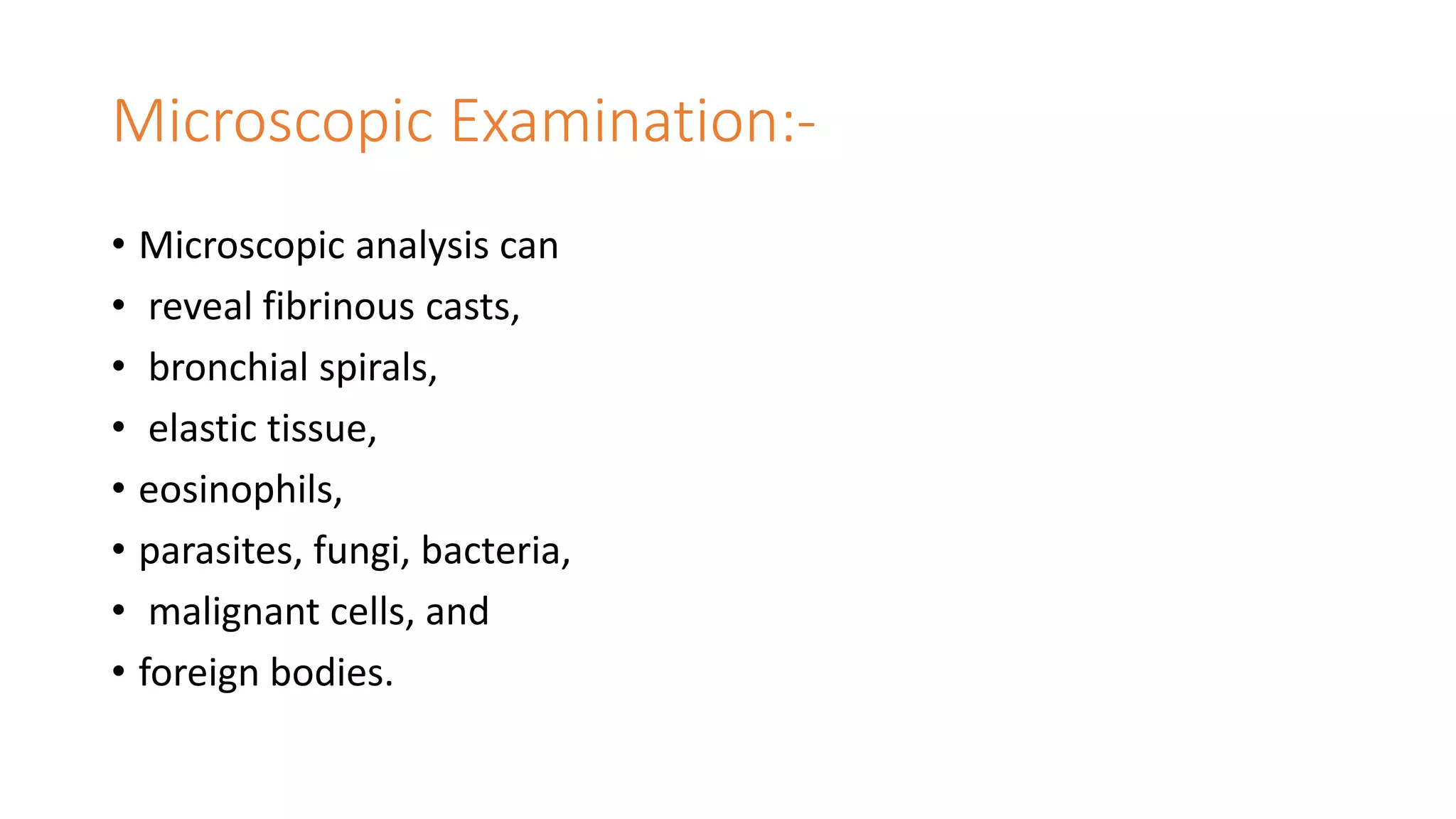 sputum respiratory expectoration (1).pptx | Lung and Respiratory Health ...