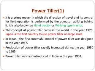 Ballasting Of Tractors & Power Tillers | PPTX