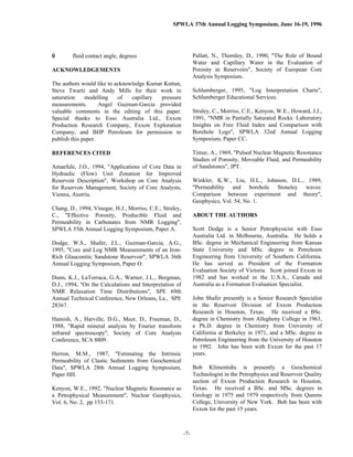 Spwla96 Paper I | PDF