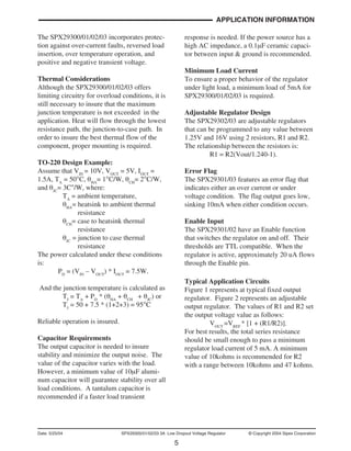 Spx29300 t 2.5-tr | PDF