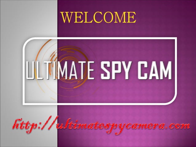 Spy camera | PPT | Cameras and Camcorders | Consumer Electronics
