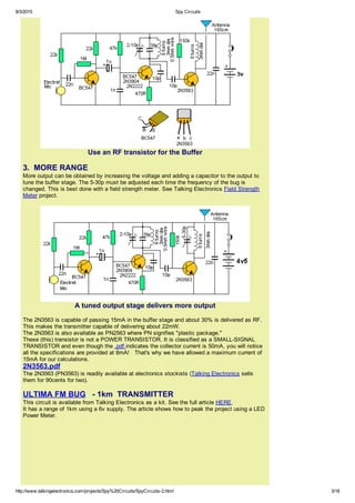 Spy circuits p2 | PDF