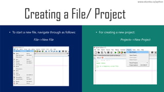 Python Spyder IDE | Edureka | PDF